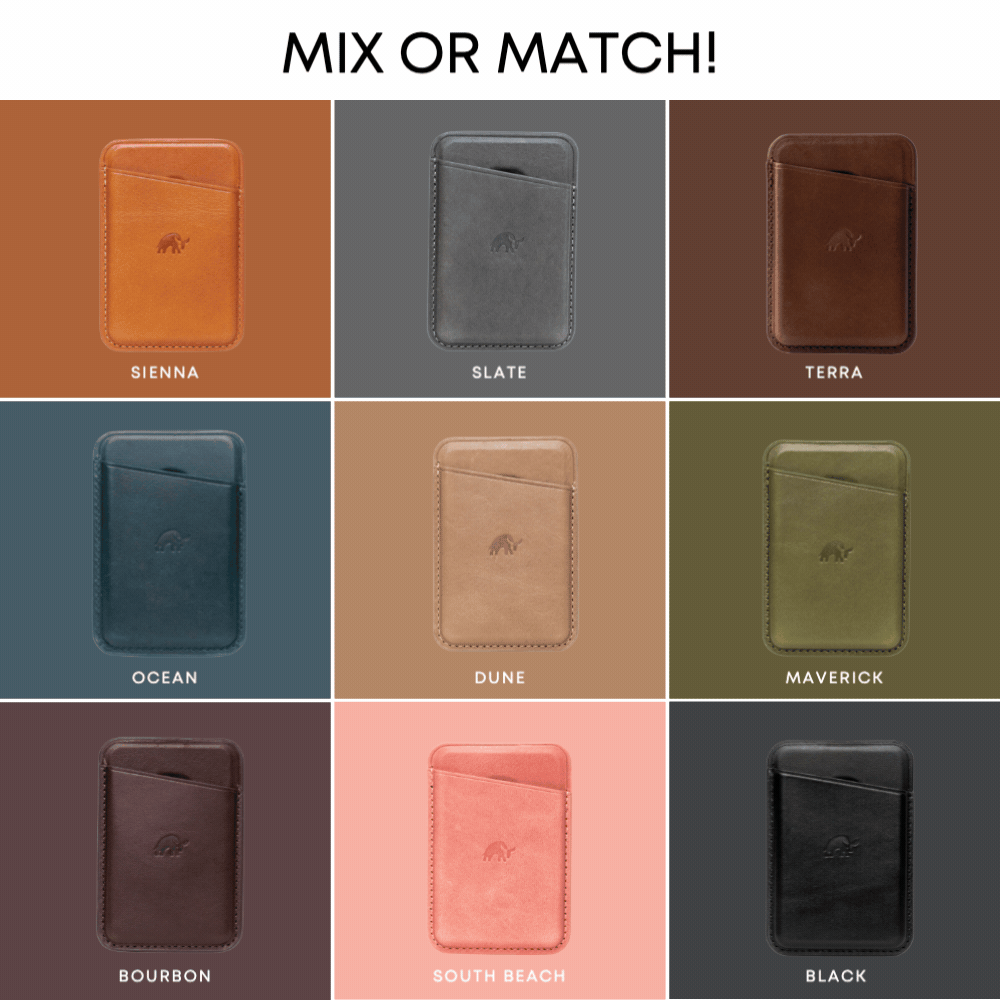 Leather Magnetic Wallet Bullstrap Leather Magnetic Wallet Bullstrap